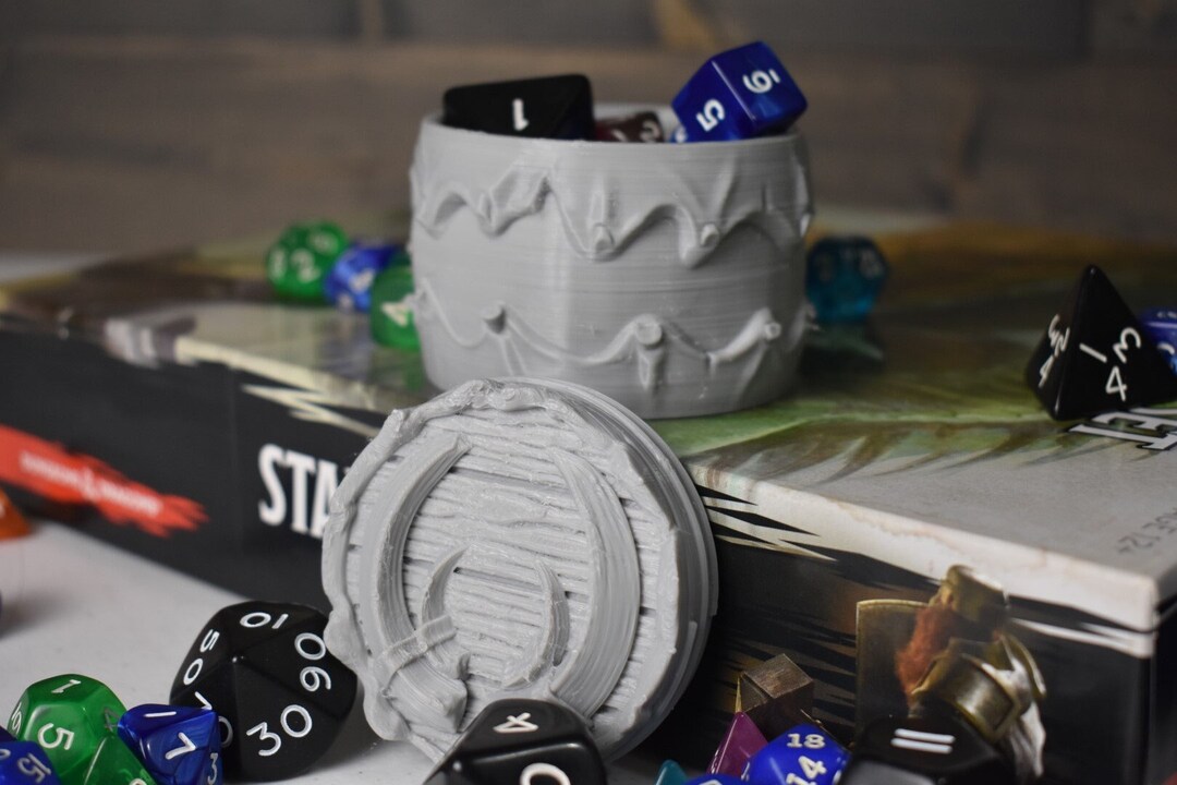Barbarian Themed Dice, Token, Counters or Trinket Box USA Made Handmade ...