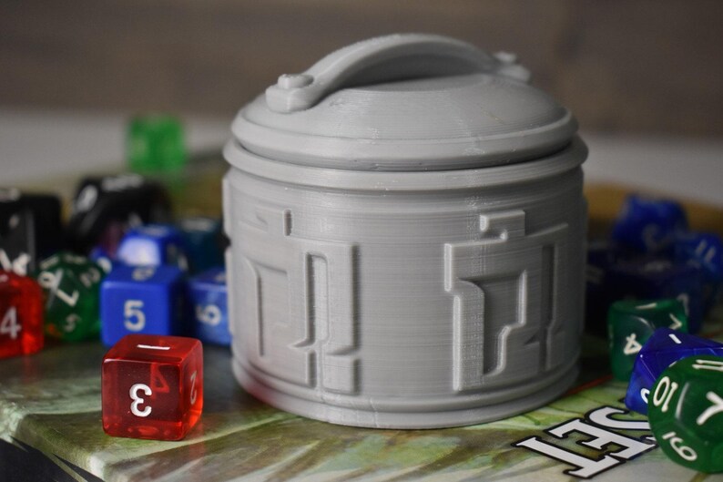 Monk Themed Dice, Token, Counter, Trinket Box USA Made • Handmade RPG ...