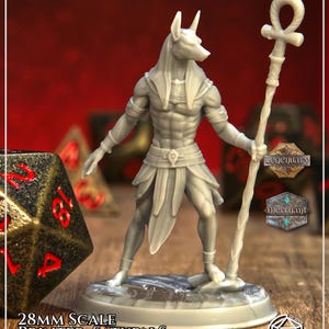 Anubis | Fantasy Resin Miniature | All Tabletop RPG Compatible | RPG ...