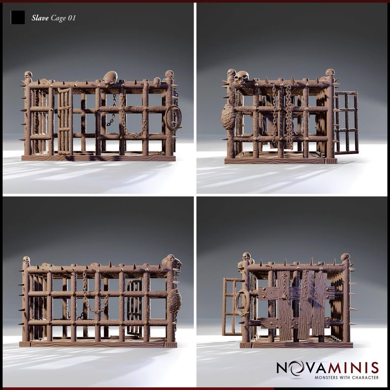 Slave Cage Perfect for RPG Immersive Needs - Etsy