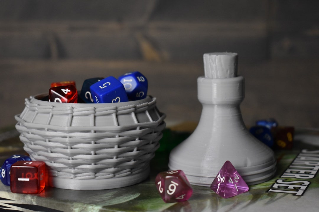 Halfling Dice, Token, Counter, Trinket Box USA Made Handmade RPG Dice ...