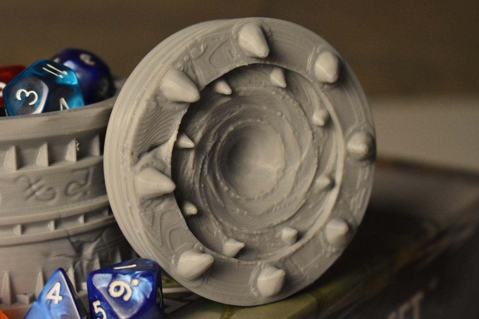 The Warlock Dice, Token, Counter, Trinket Box USA Made • Handmade RPG ...