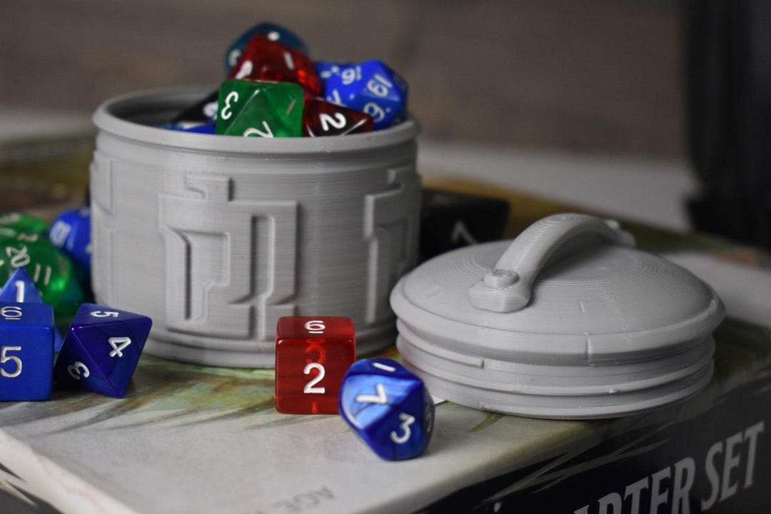 Monk Themed Dice, Token, Counter, Trinket Box USA Made • Handmade RPG ...