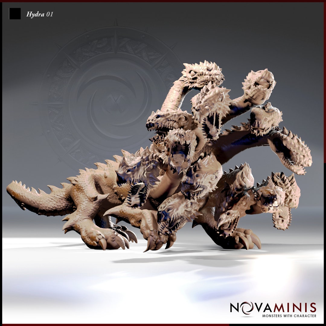 Hydra Perfect for RPG Hydra Mini Needs - Etsy