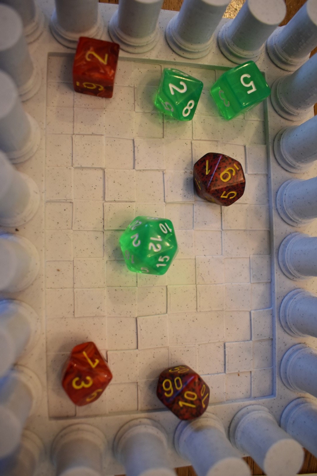 Pyramid Pillar Themed Dice Tray for All Your RPG Needs - Etsy