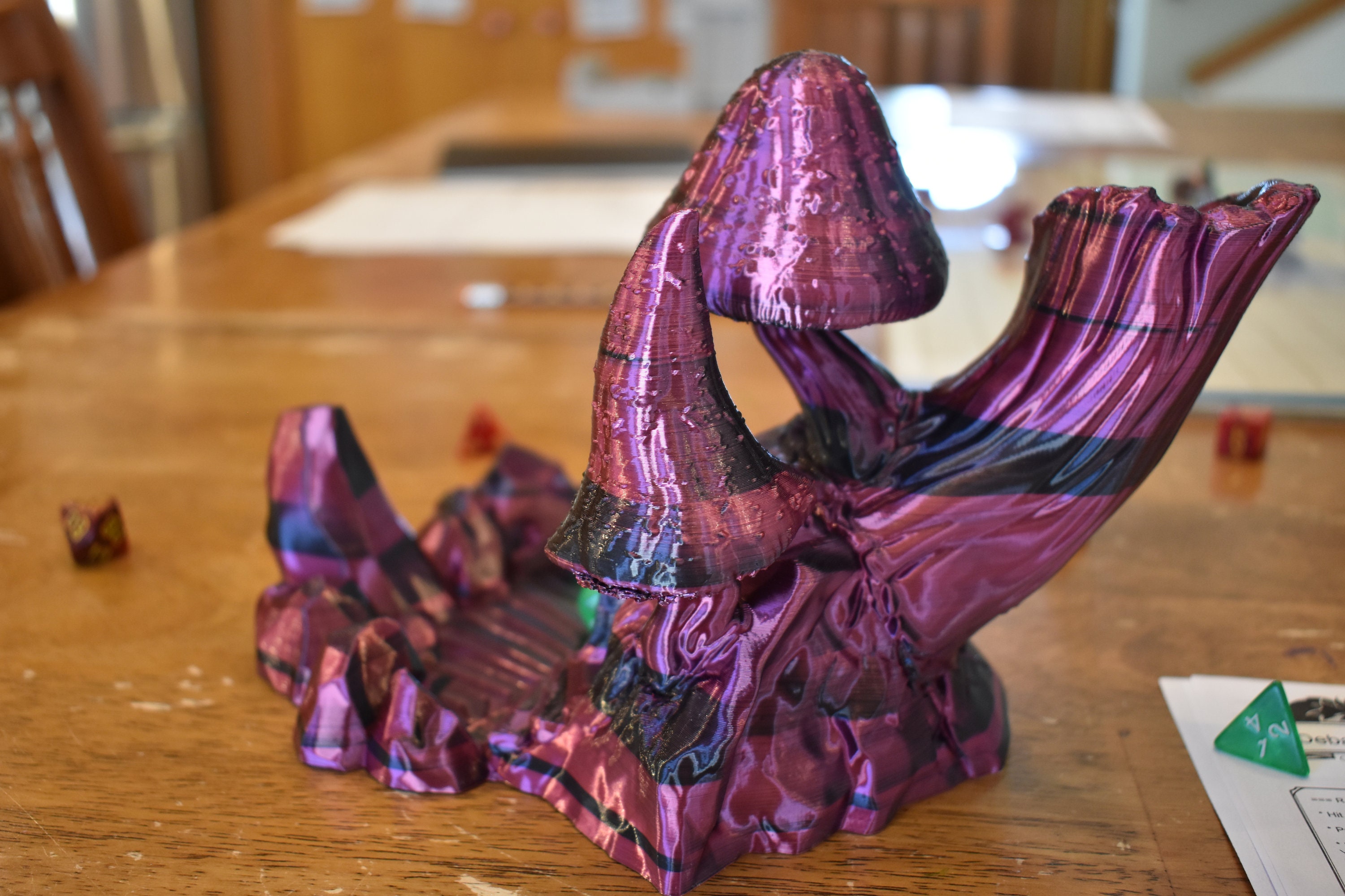 Mushroom Dice Tower for All Your RPG Needs - Etsy