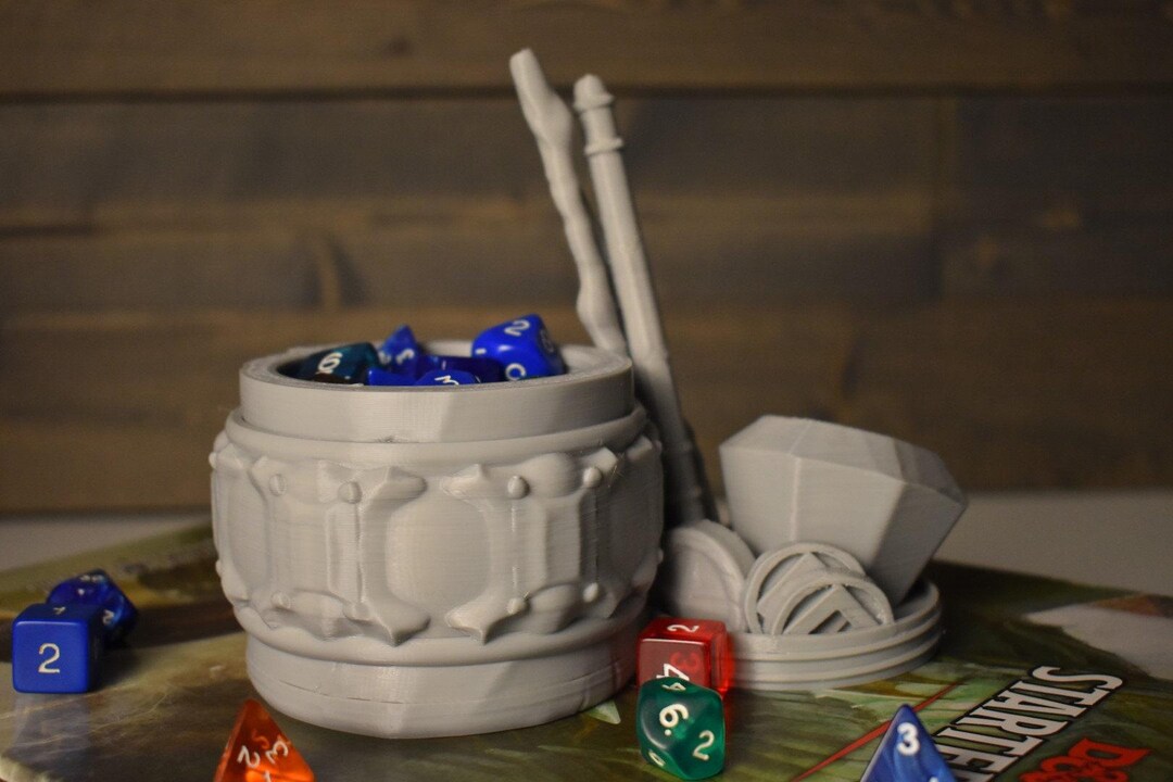 Magic Items Dice, Token, Counter, Trinket Box USA Made • Handmade RPG ...
