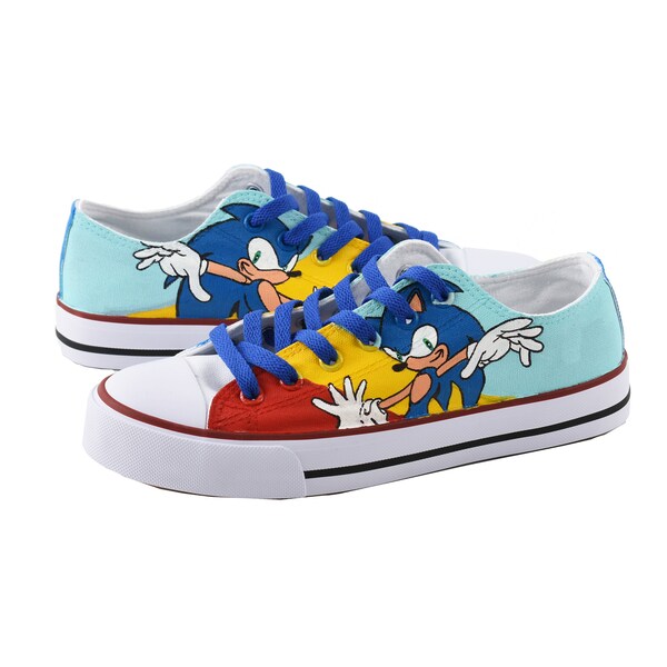 Sonic the Hedgehog Shoes - Etsy