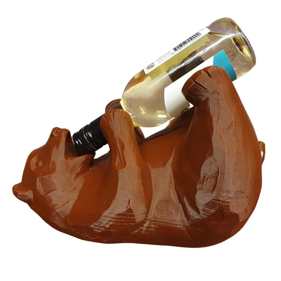 Bear Warm Hug Drink Wine Bottle Holder - Etsy