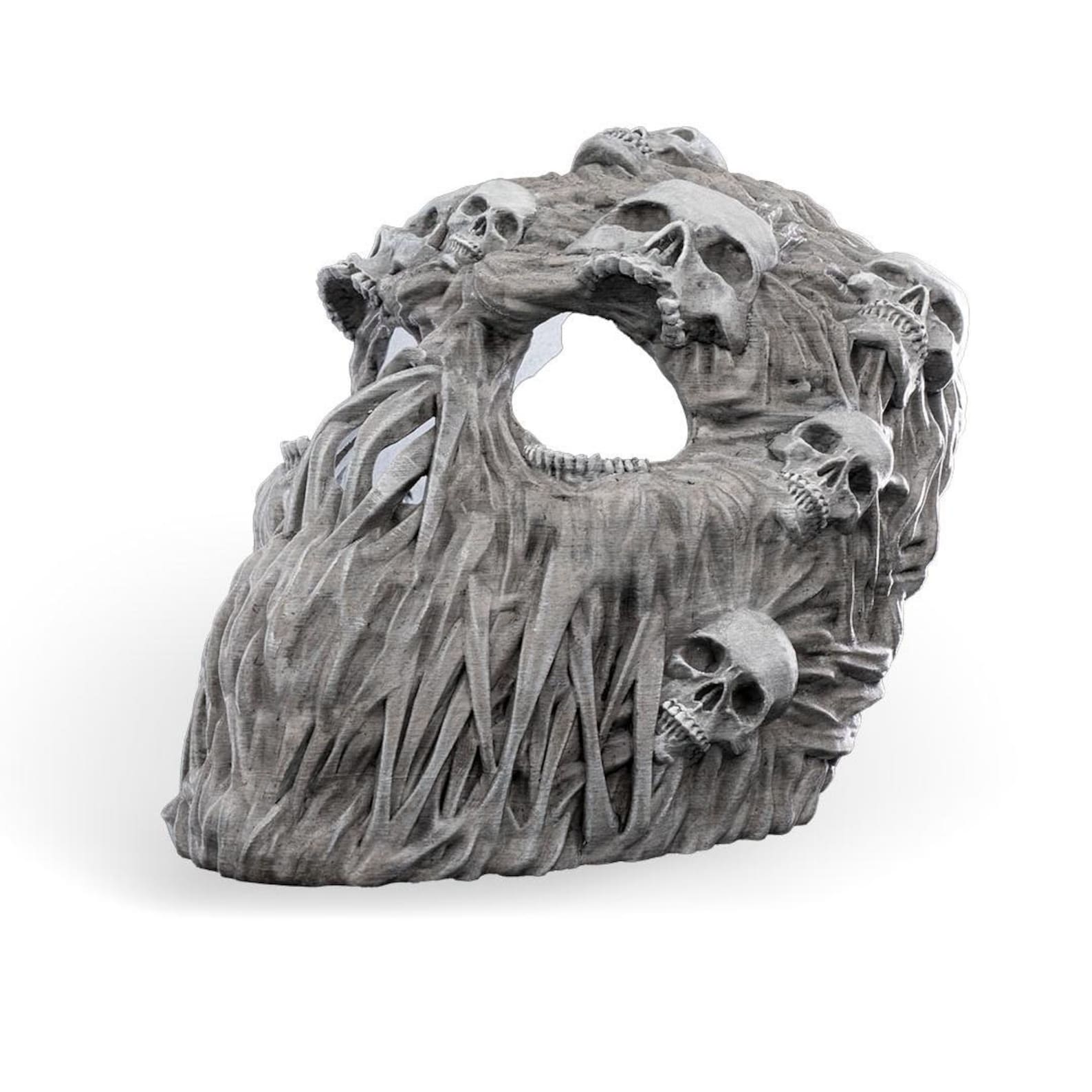 Ghoul Face Halloween Party Mask - Etsy