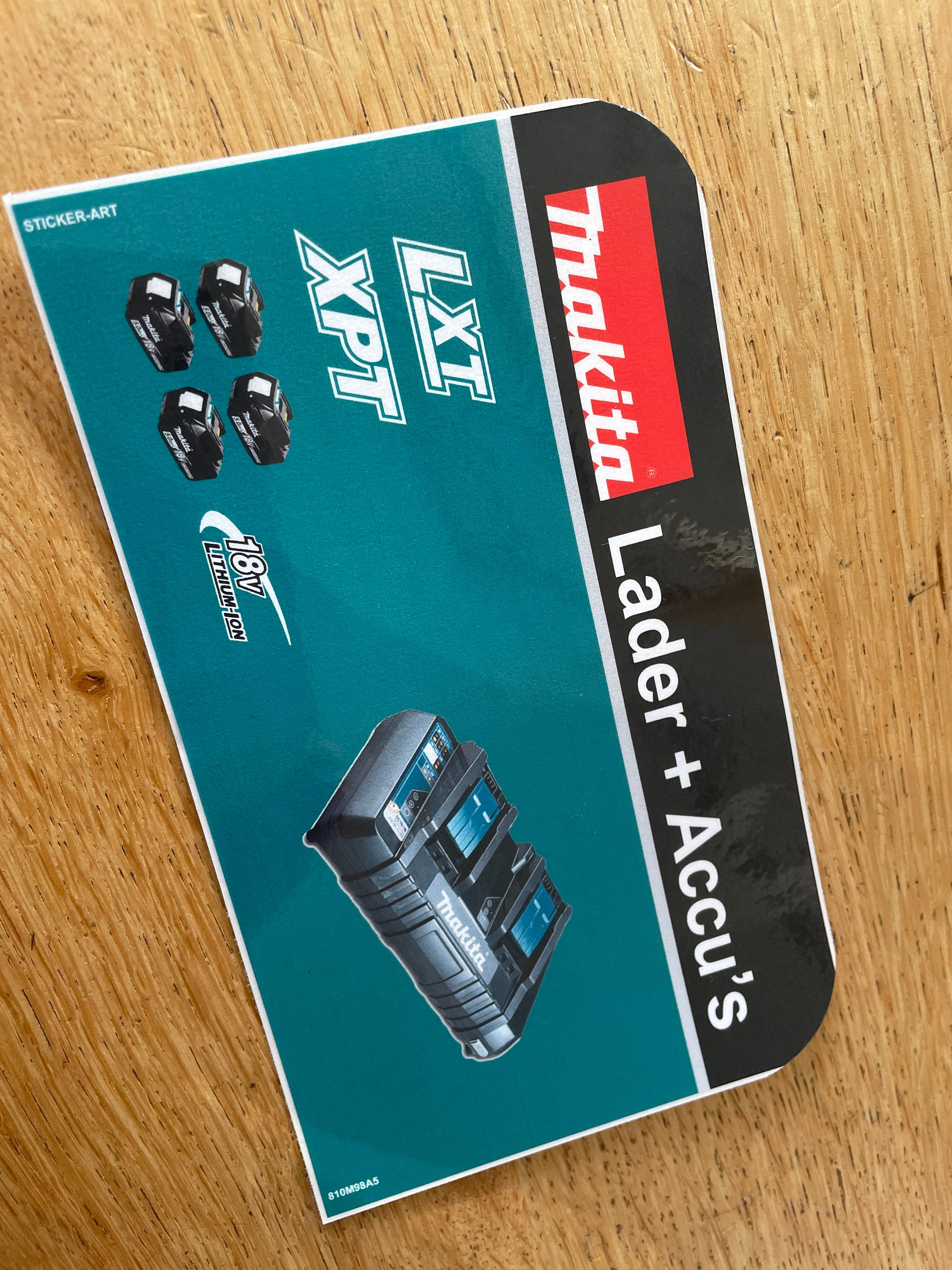 Makita Festools MBOX Bosch Étiquettes autocollantes pour outils Hikoki ...