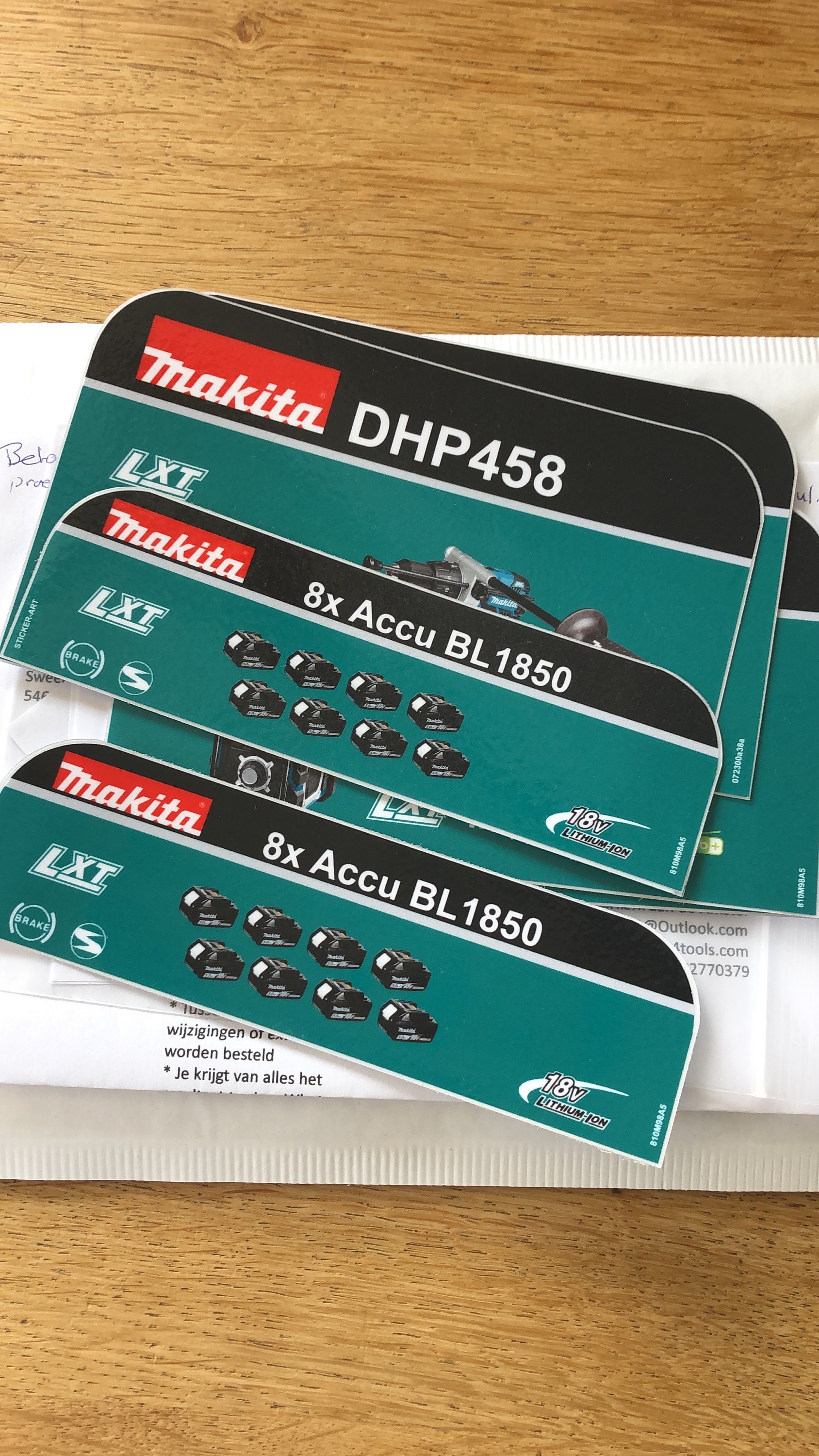 Makita Festools MBOX Bosch Hikoki Tool Sticker Labels - Etsy UK
