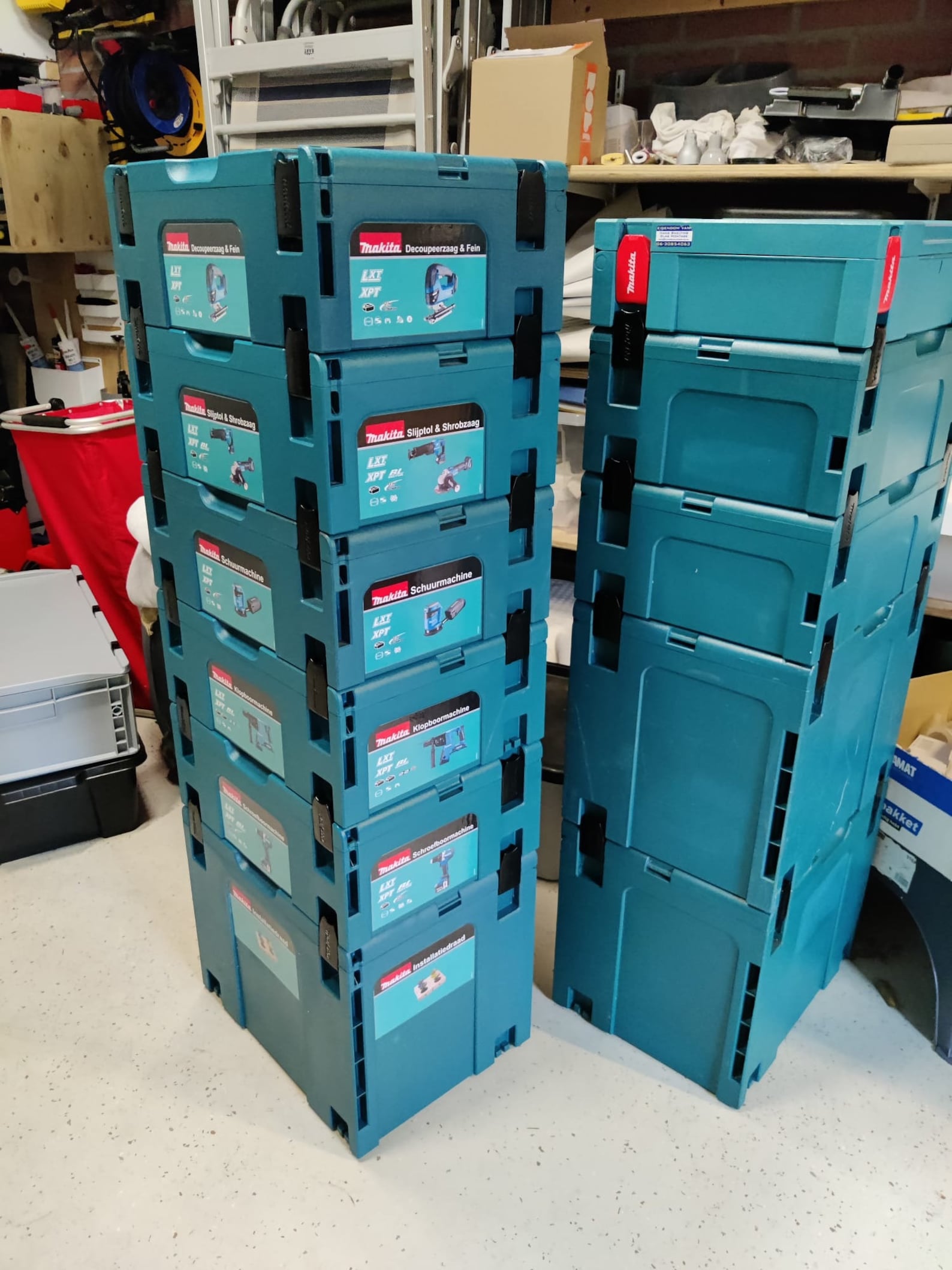 Makita Festools MBOX Bosch Hikoki Tool Sticker Labels - Etsy