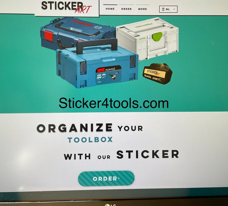 Makita Festools MBOX Bosch Hikoki Tool Stickers - Etsy