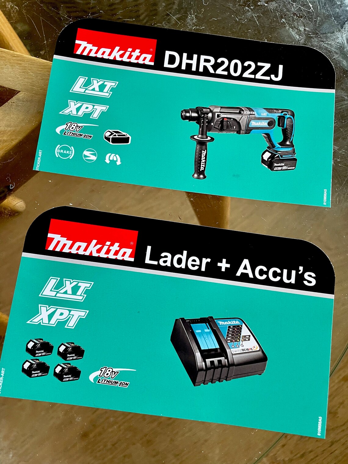 Makita Festools MBOX Bosch Hikoki Tool Stickers Labels - Etsy