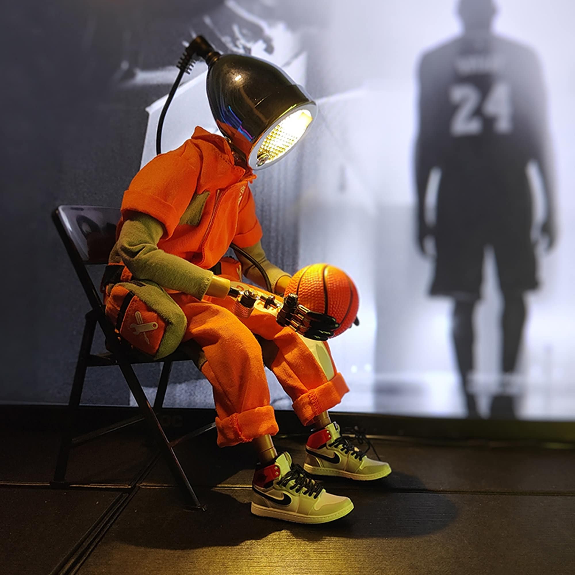 Robots, Table Lamps, Cyberpunk, Handmade Robots, Gifts for Boys, New ...