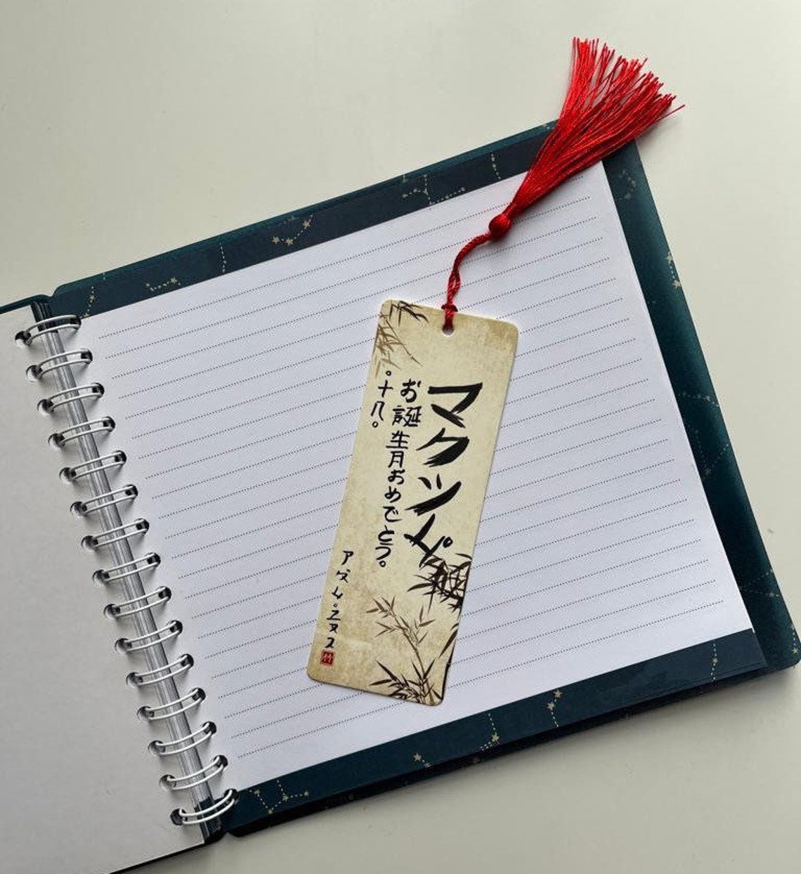 Custom Japanese/chinese Bookmarks, Handmade - Etsy