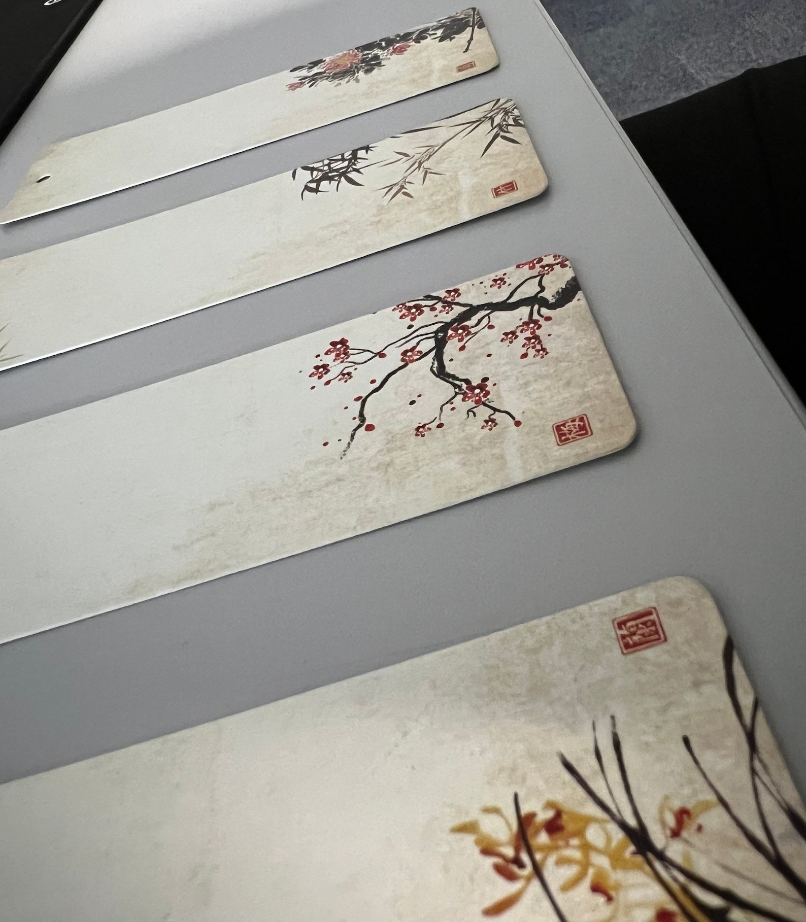 Custom Japanese/chinese Bookmarks, Handmade - Etsy