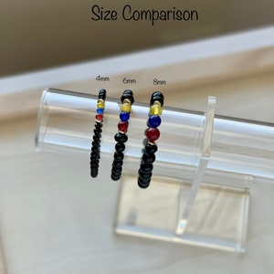 Ecuador, Flag Bracelet, Ecuador Bracelet, Ecuador Flag • 8mm Bead ...