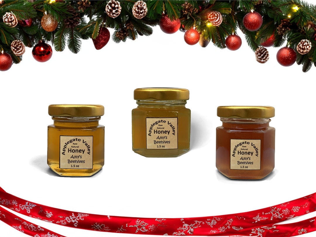 Honey Sampler - 3 Varieties of Natural Raw Honey - Etsy