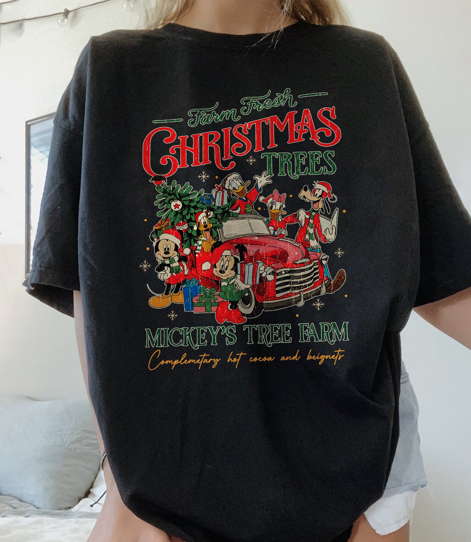 Retro Disney Farm Fresh Shirt, Mickey's Tree Farm Shirt sold by ...