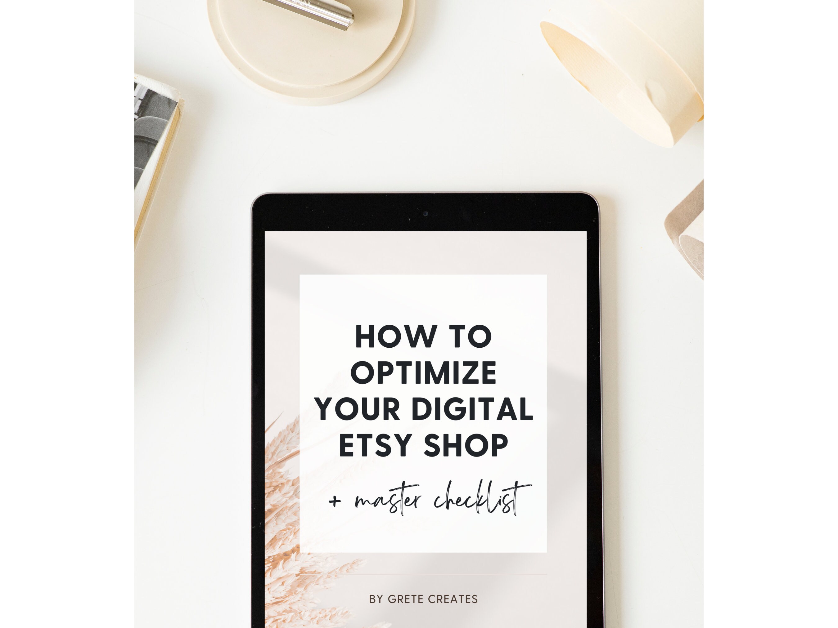 How to Optimize Your Digital Etsy Shop, Etsy Guide, Etsy SEO Help - Etsy