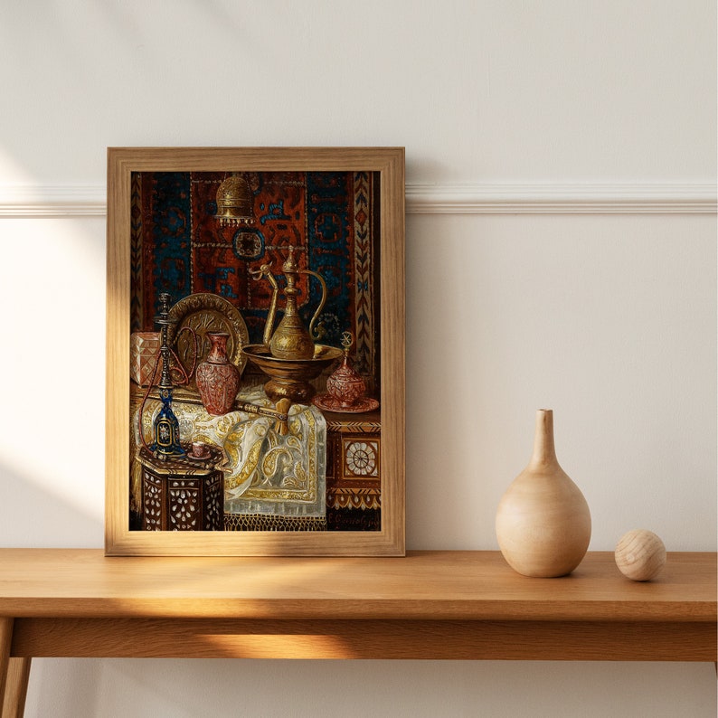 VINTAGE Neutral Still Life Painting PRINTABLE Vintage Art - Etsy