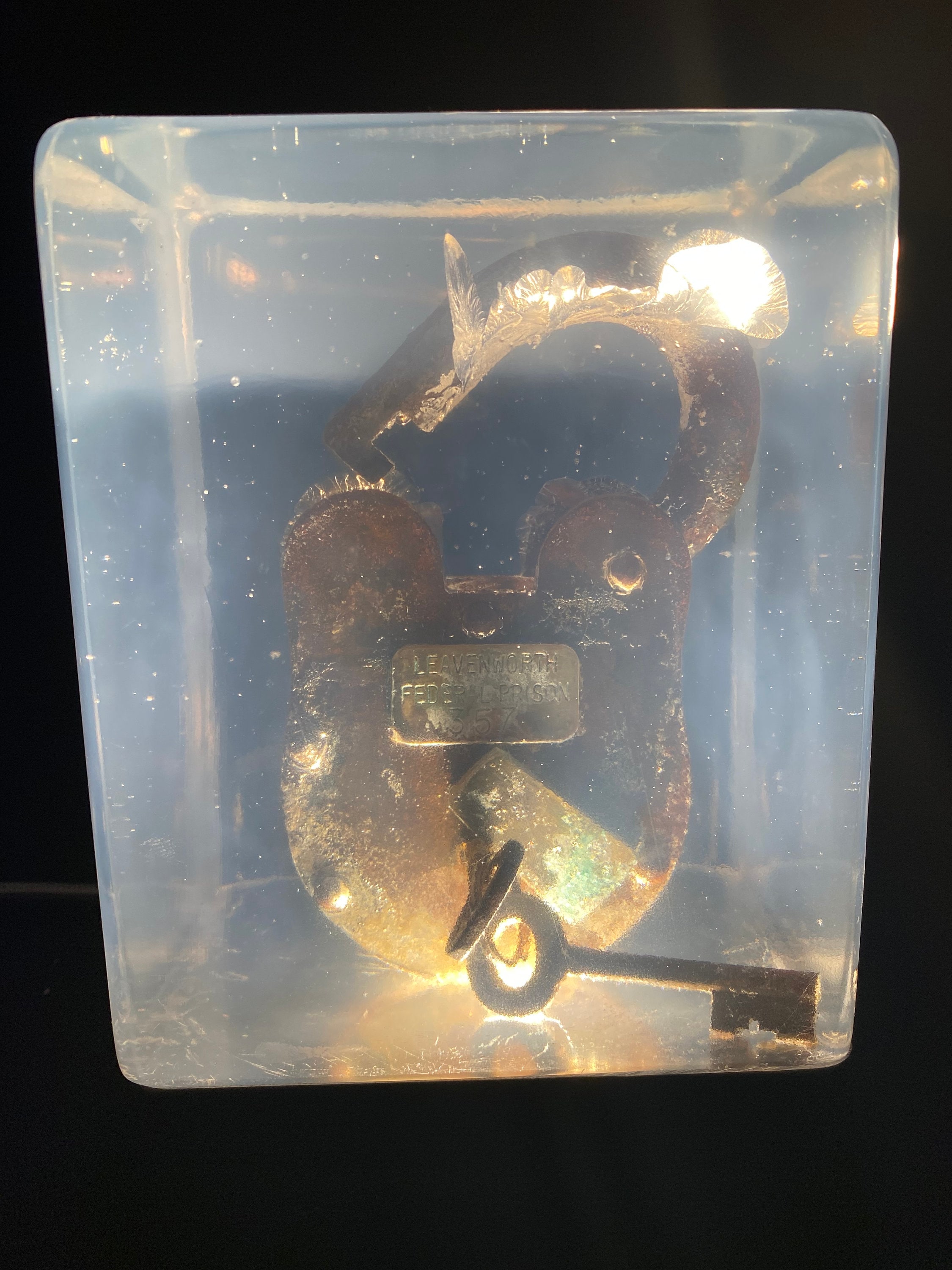 Prison Lock Leavenworth Federal Prison - Etsy