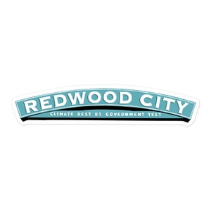 Redwood City California Sticker - Etsy
