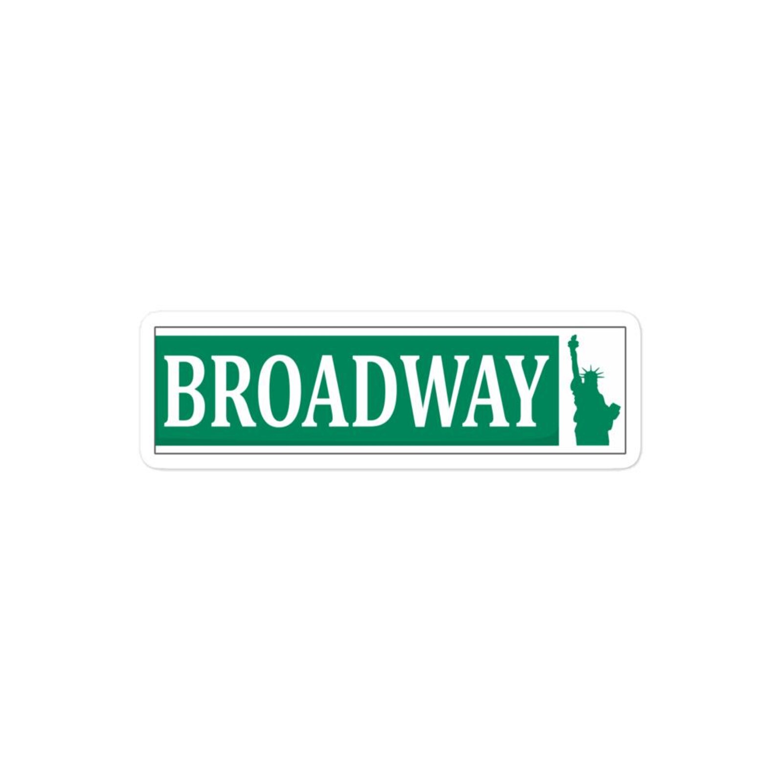 Broadway New York City Sticker - Etsy
