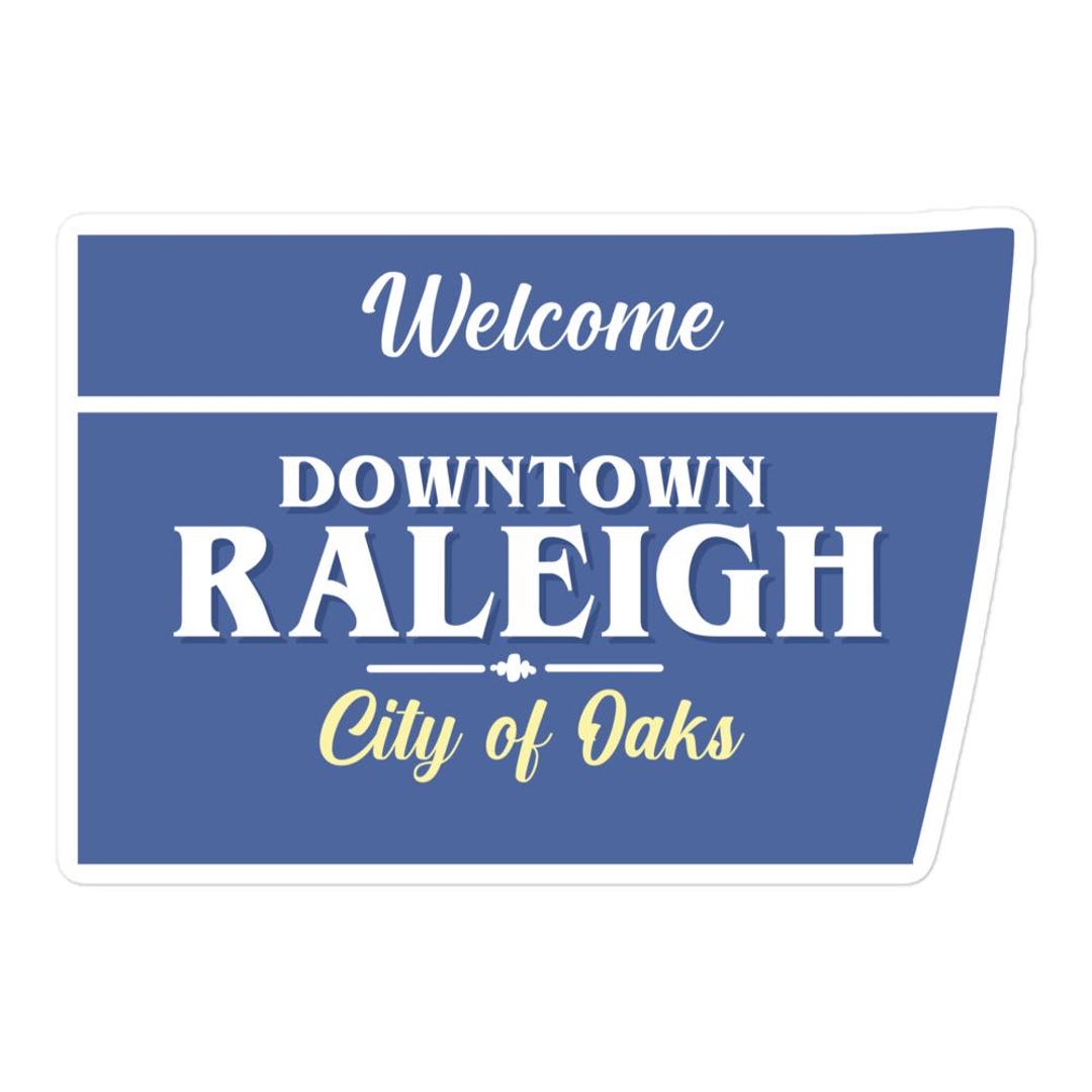 Raleigh North Carolina Sticker - Etsy