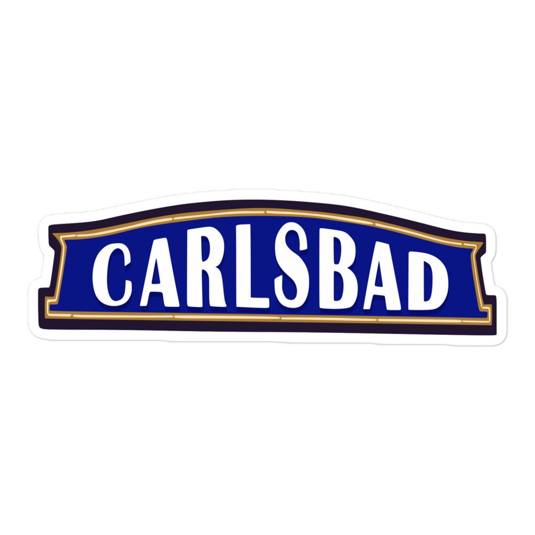 Carlsbad California Sticker - Etsy