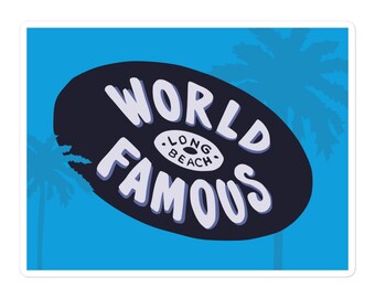 Long Beach State Sticker - Etsy