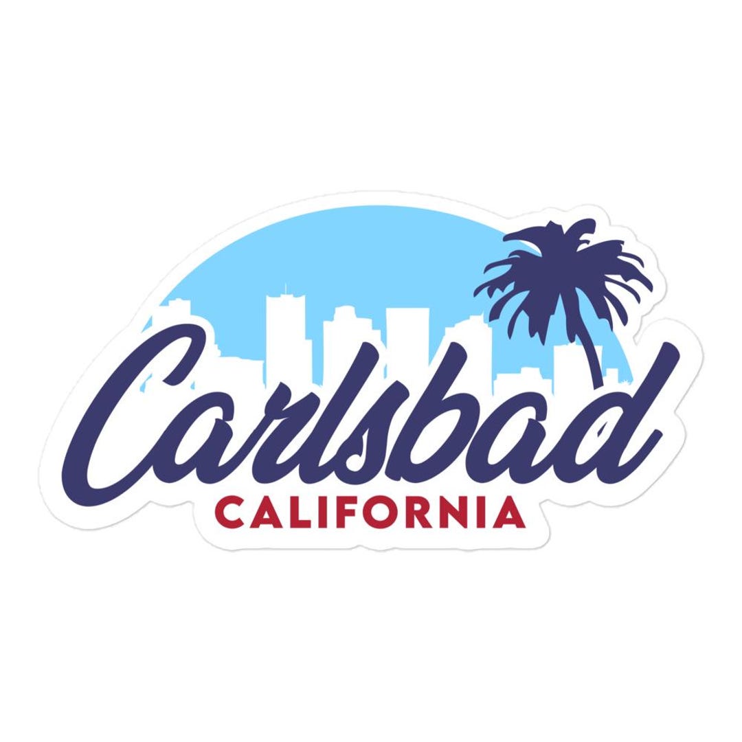 Carlsbad California Sticker - Etsy