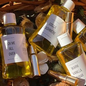Scented Body Oils | Dry Moisturizing Body Oils for Skin Perfume Oils for Her - Etsy