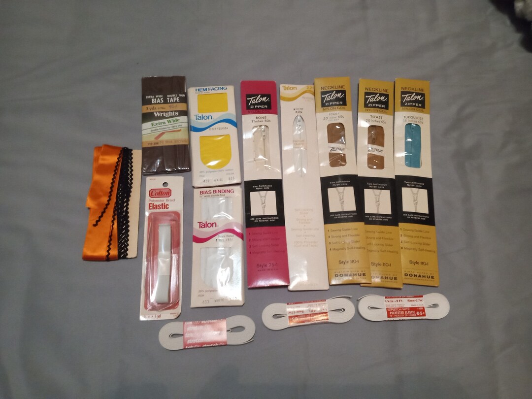 Vintage Unused Fabric and Clothing Making Materials Lot of 13 Perfect ...