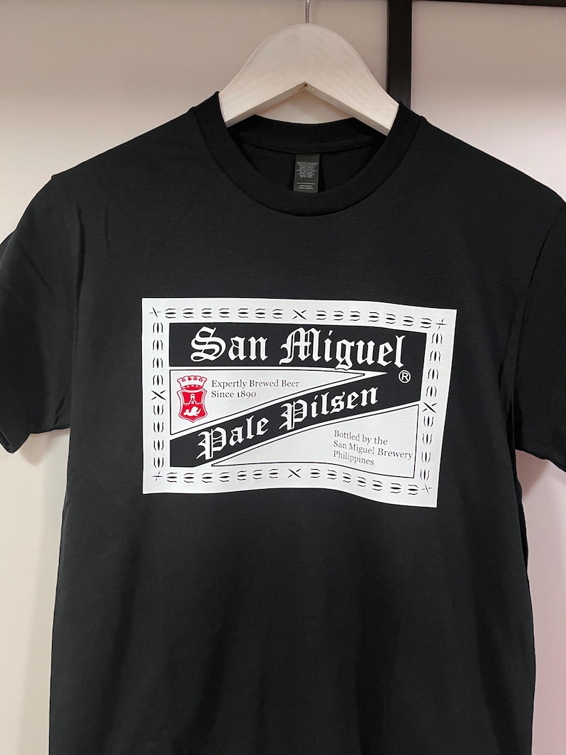 San Miguel Pale Pilsen Filipino Philippines Novelty Shirt Small- 2XL - Etsy