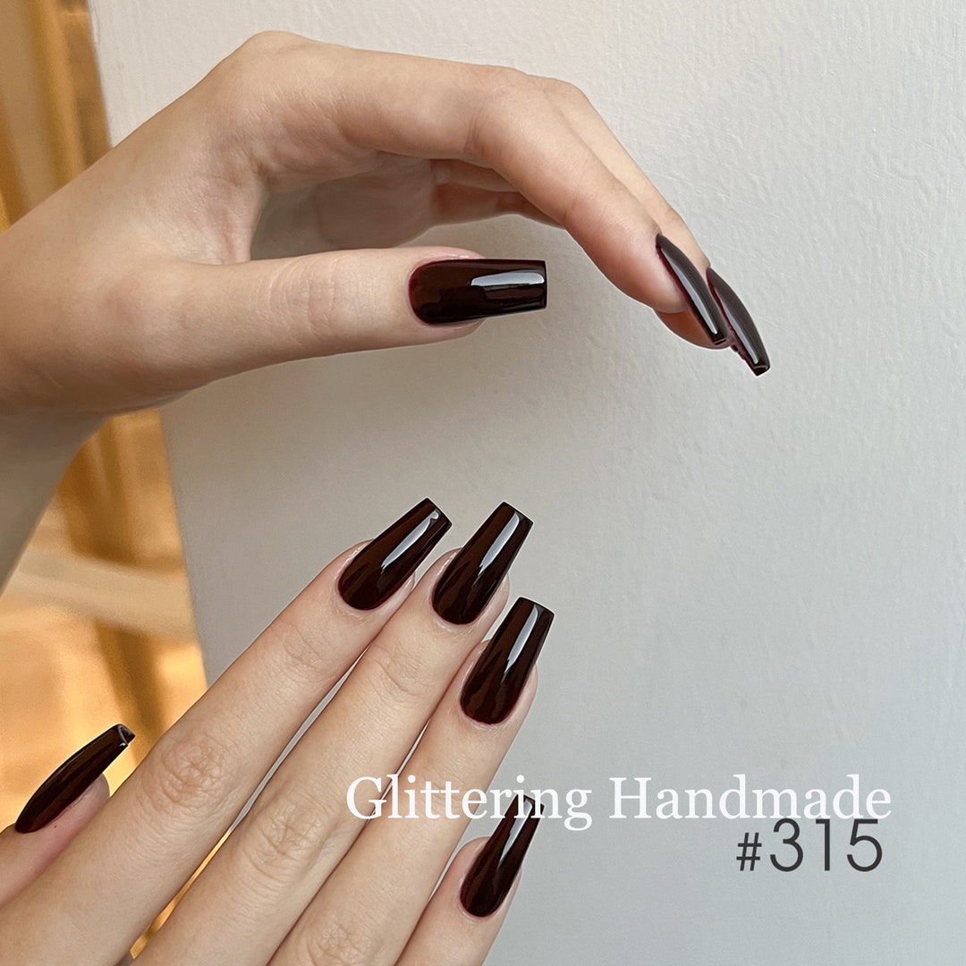 Crimson Nails, Custom Designed Press on Nails , Premium Nails , Salon ...