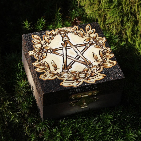 Pyrography Box - Etsy