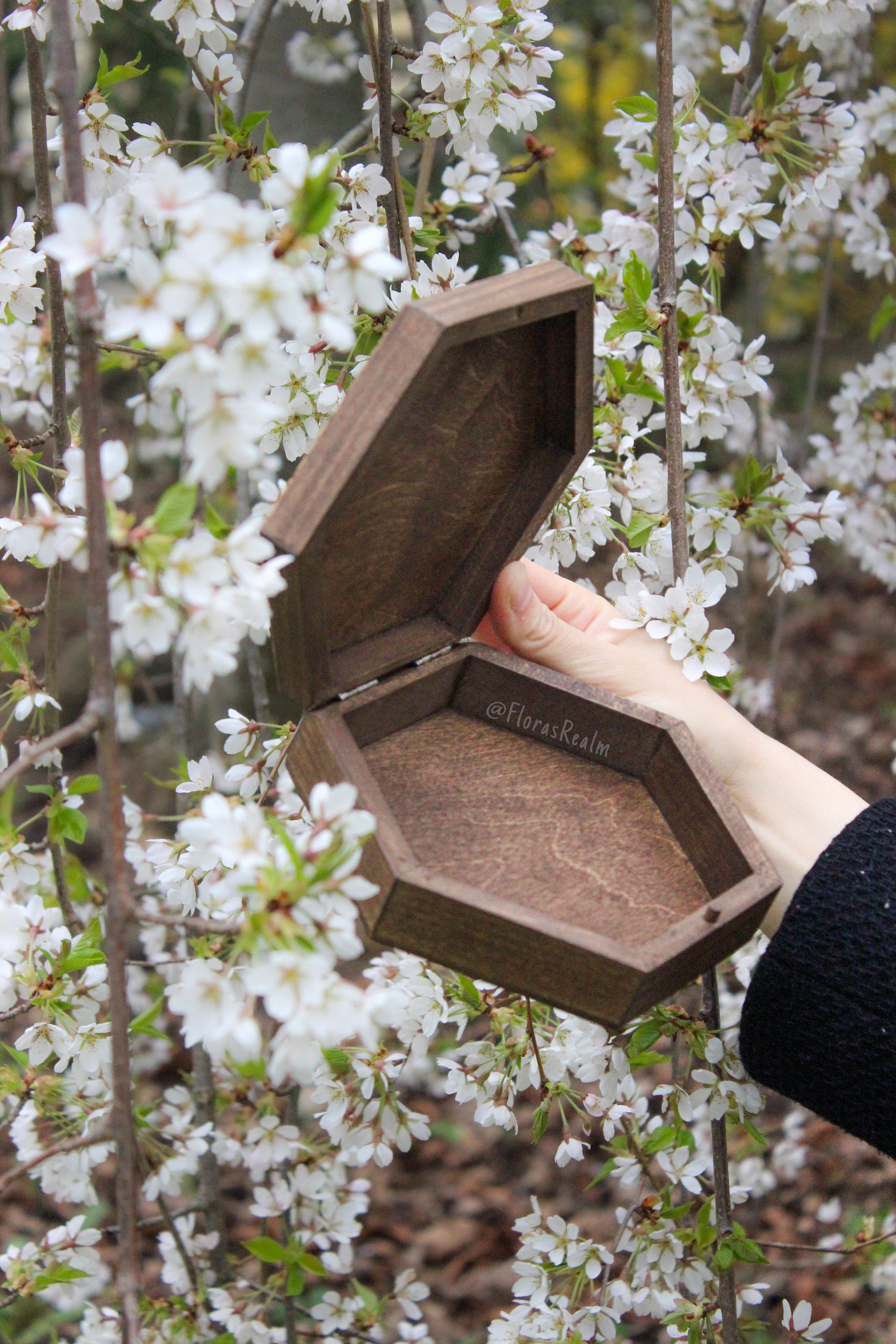 Koi Fish Pyrography Wooden Box With Lid Dice Box Memory Box - Etsy