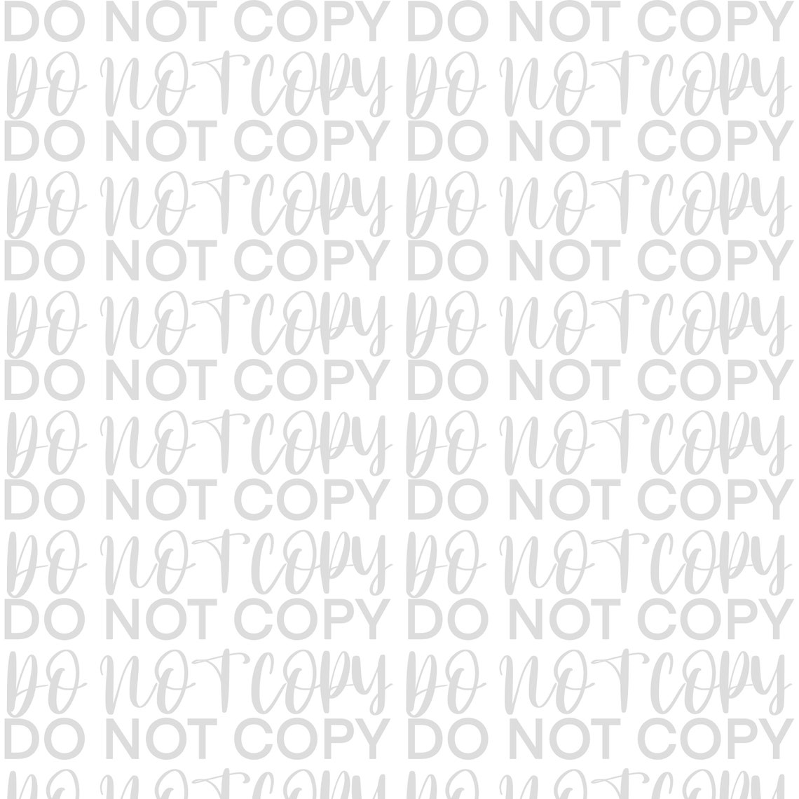Do Not Copy Watermark Overlay Design Protection Boutique Watermark - Etsy