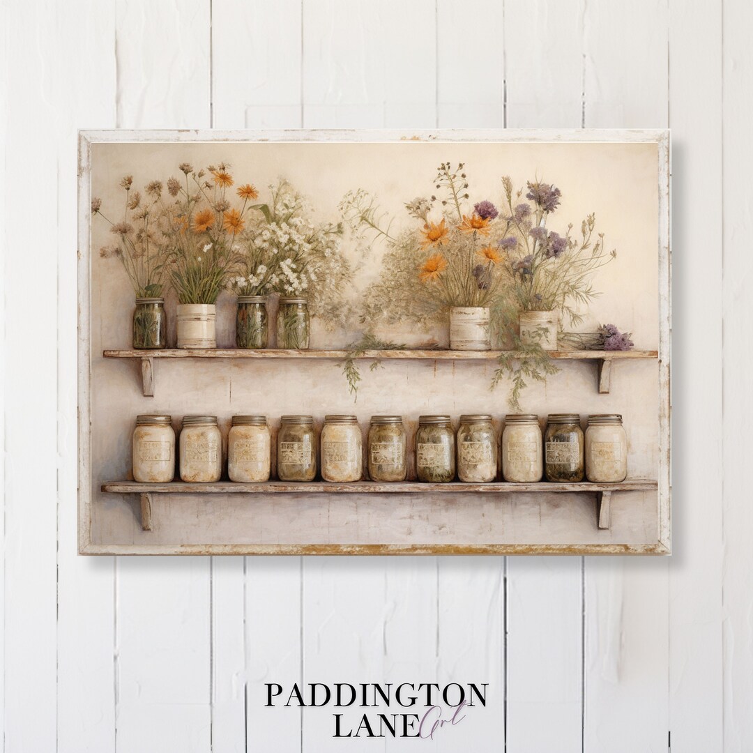 Spices Wall Art, Kitchen Wall Decor, Herbs and Spices, Kitchen Wall ...