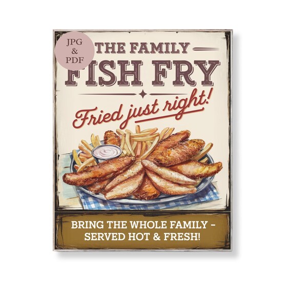 Family Fish Fry Sign CROSSROADS FAMILY RESTAURANT, Attica Restaurant