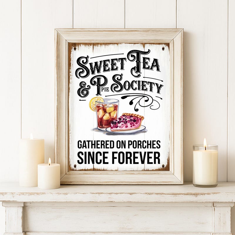 Sweet Tea Sign - Etsy