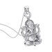 God Ganesh Silver Pendant (92.5% Purity) by Akshat Sapphire Lord ...
