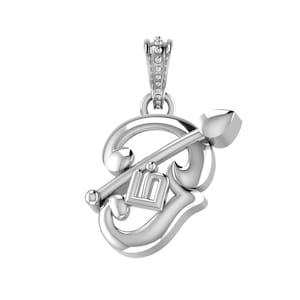 Spiritual Tamil OM Silver Pendant (92.5% Purity) by Akshat Sapphire ...