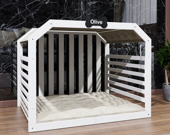 Open Dog House - Etsy