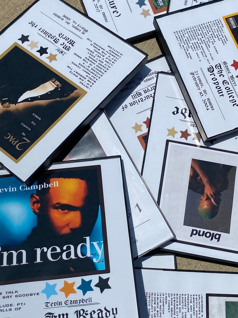 2pac Inspired - Framed Album - Etsy