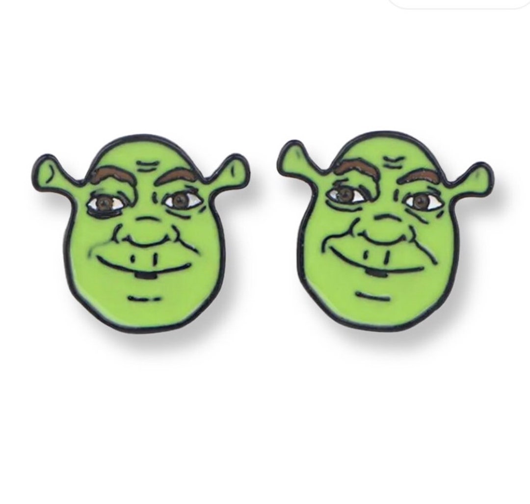 Shrek is LOVE Earrings - Etsy