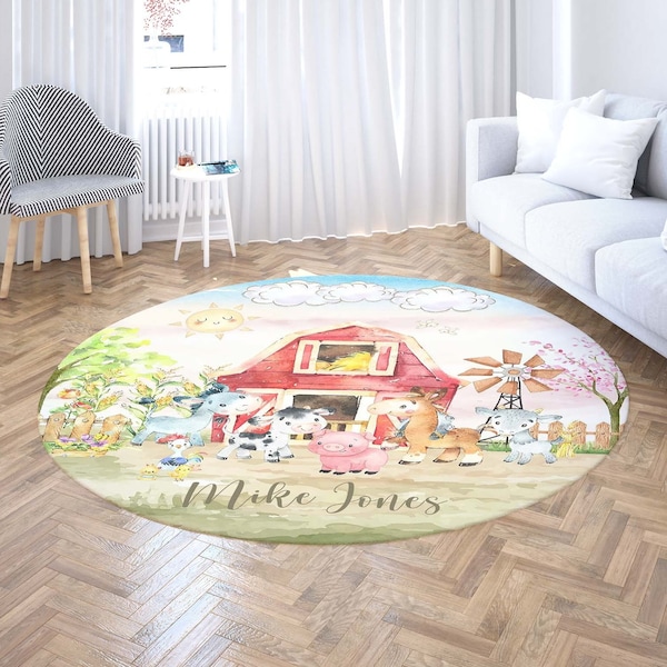 Farm Play Mat - Etsy